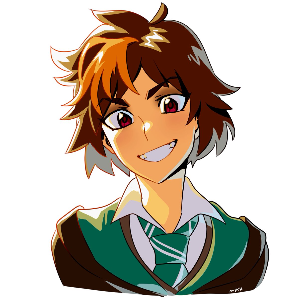 「meru with the same angle 2 meru drawings」|Mikk🍣のイラスト