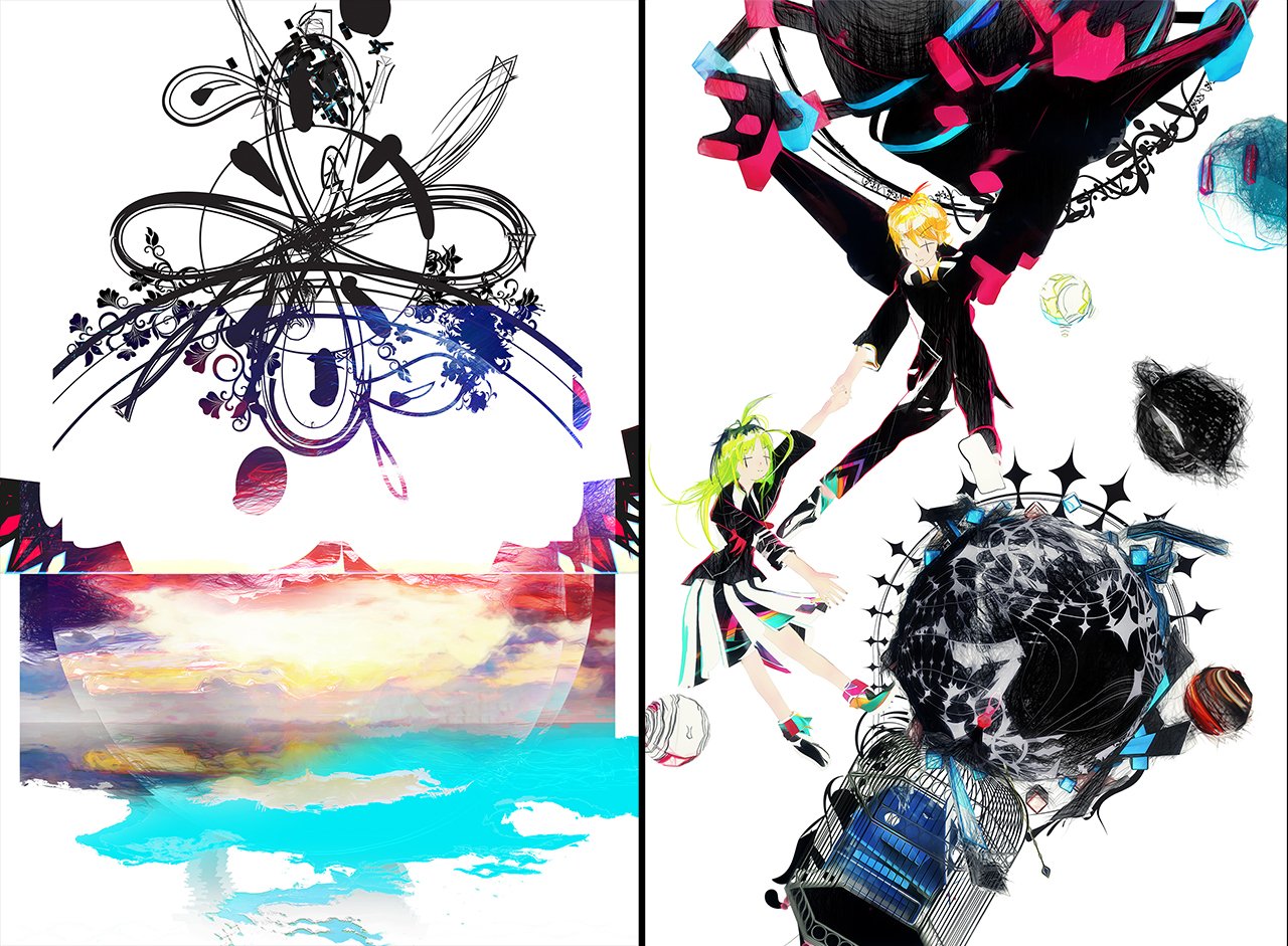 Sta @ Bit192 / Tone Sphere on Twitter: "今回のアルバムは、おまけのポストカードが一緒に入っていますよ。「アフタダーク」と、Tone Sphereの絵柄に ...