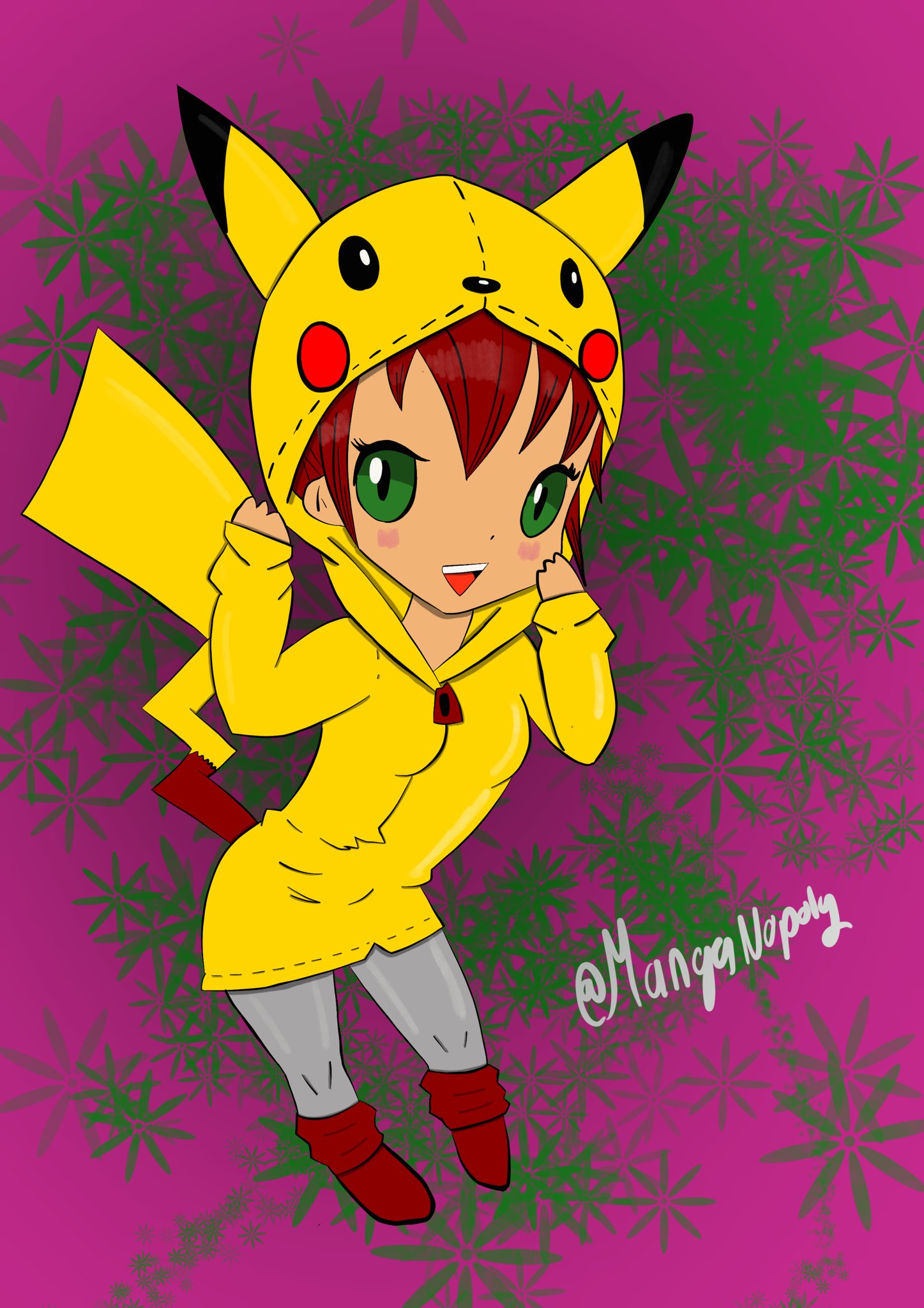 Pikachu Girl Chibi