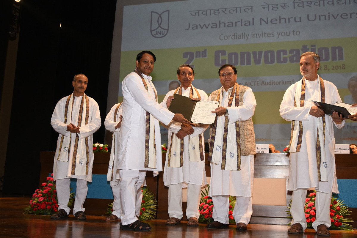 Convocation Address During the 2nd Convocation of Jawaharlal Nehru ...