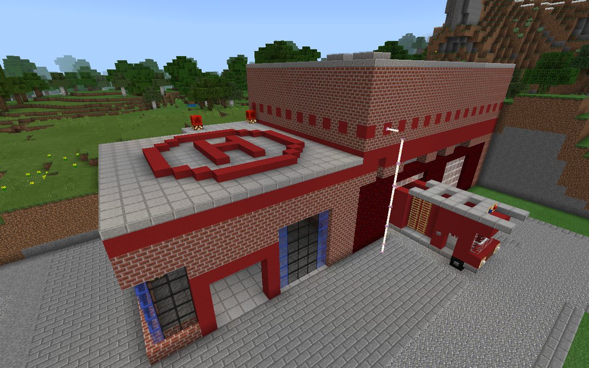 Fire Station Minecraft