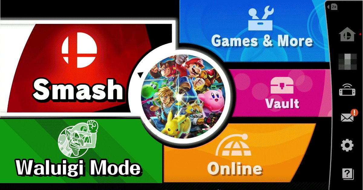 Smash Ultimate Menu : r/NintendoSwitch