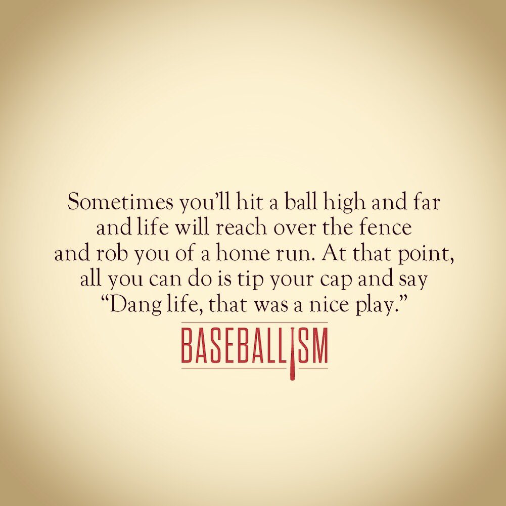 Baseball And Life Quotes