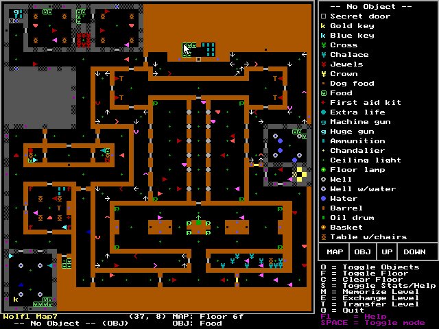 Wolfenstein 3d map - trainingadams