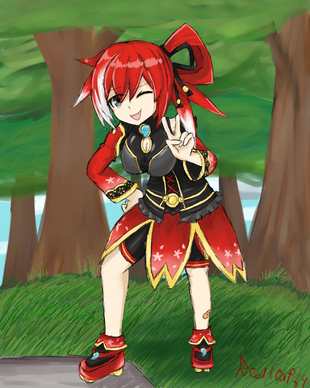 Hyperdimension Neptunia Red