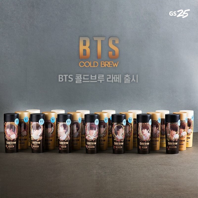 GS25 on Twitter: "☕콜드브루 방탄소년단 스페셜 패키지 출시☕ 원래 맛있는데 더 멋있어지기까지...(감동) 가까운 GS25에서 만나보세요😍 #가까운행복을만나다 ...