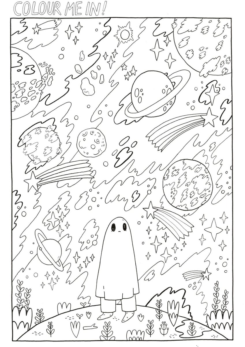 「Another page from our Colouring Book! The books contain lots」The Sad ...