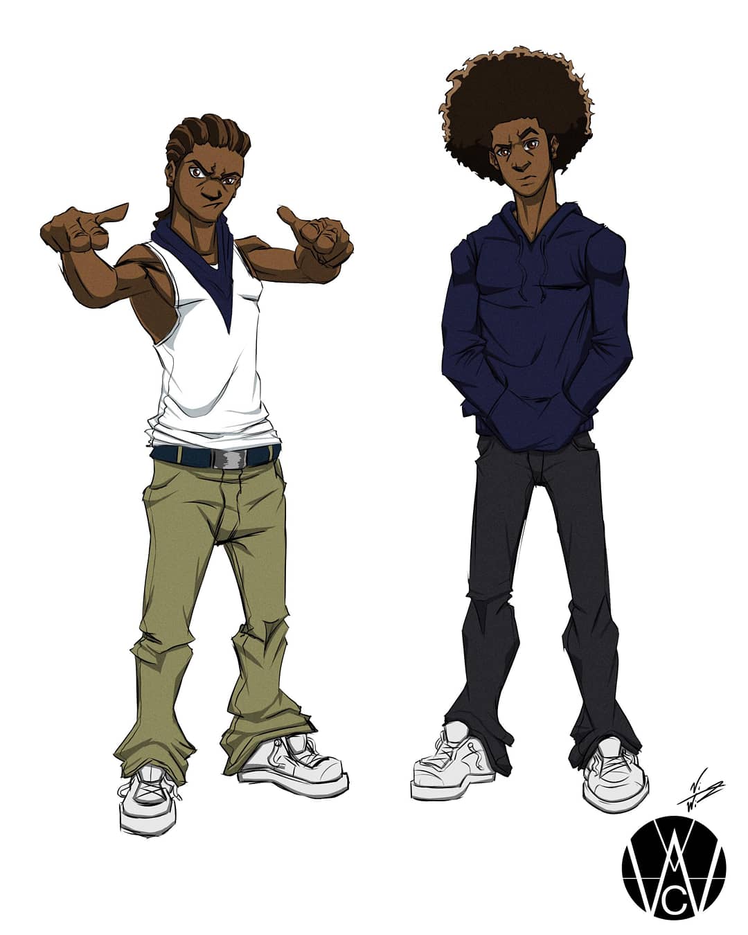 Riley And Huey Freeman Real Life