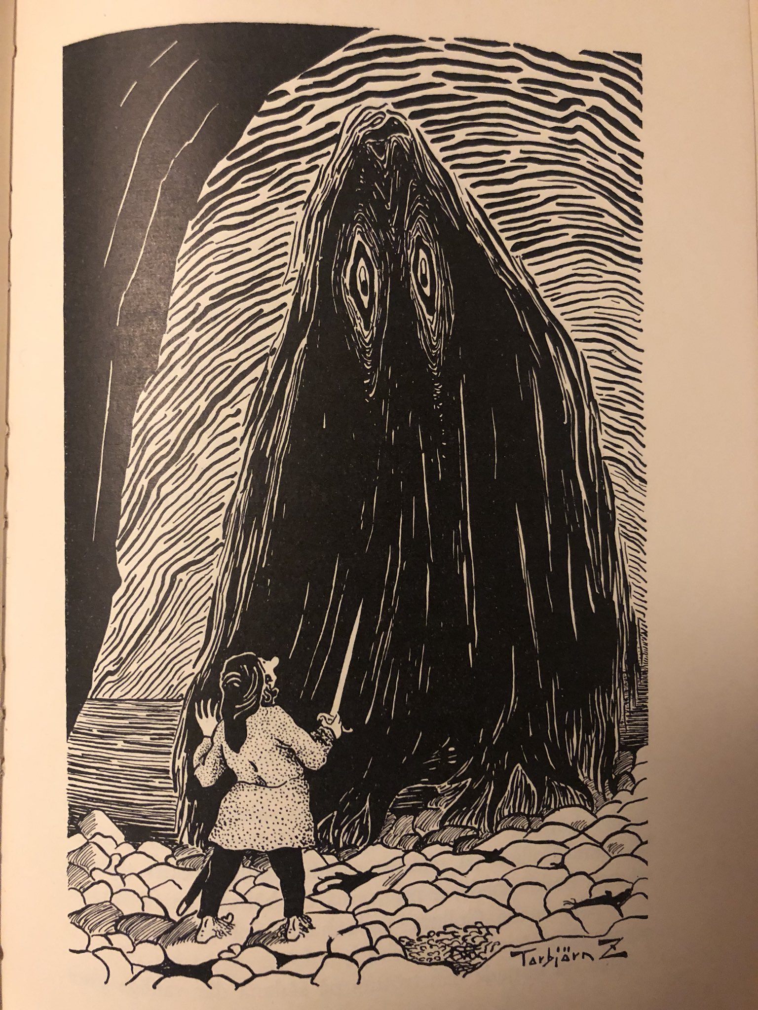 Gollum Hobbit Drawing