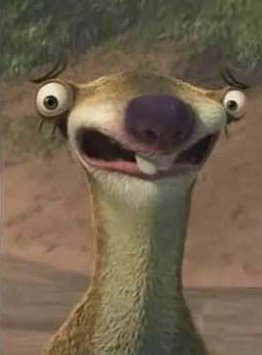 Ice Age Sid Smiling