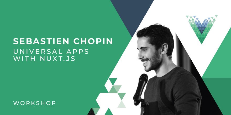 Vue.js Conference 🗓 20-21 Oct 📍 Remote + London on Twitter: "The first @nuxt_js workshop by the ...