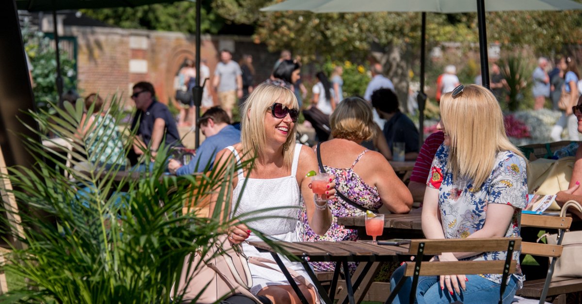 Fancy dining al fresco in the grounds of Hampton Court Palace? Enjoy a ...