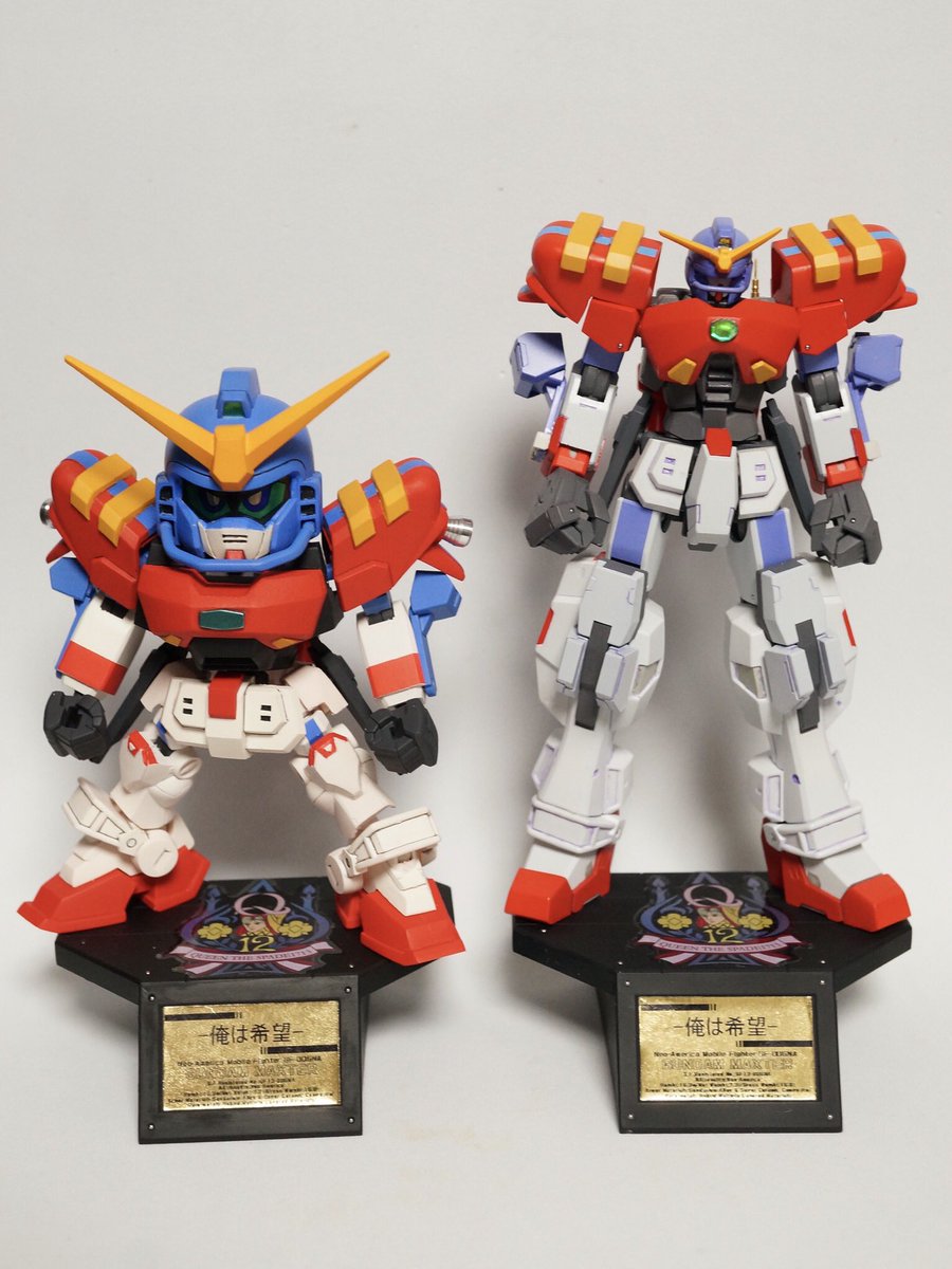 白川周作 on Twitter: "出来た！CSフレーム使用のクロスシルエットマックスター！BB戦士と旧1/144のマックスターと #SDCS ガンダムとのミキシング！画像4枚目はここ二年で ...