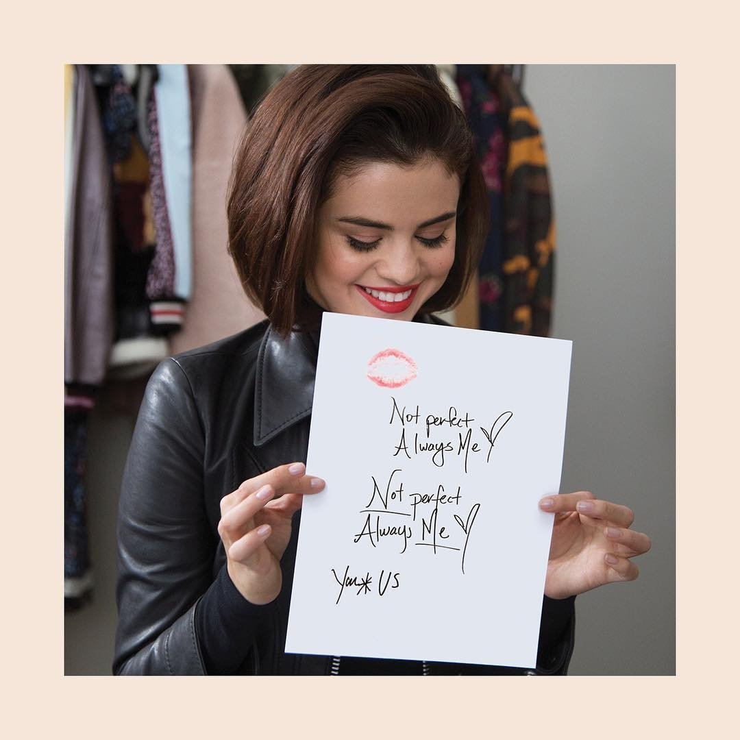 Selena Gomezs Handwriting