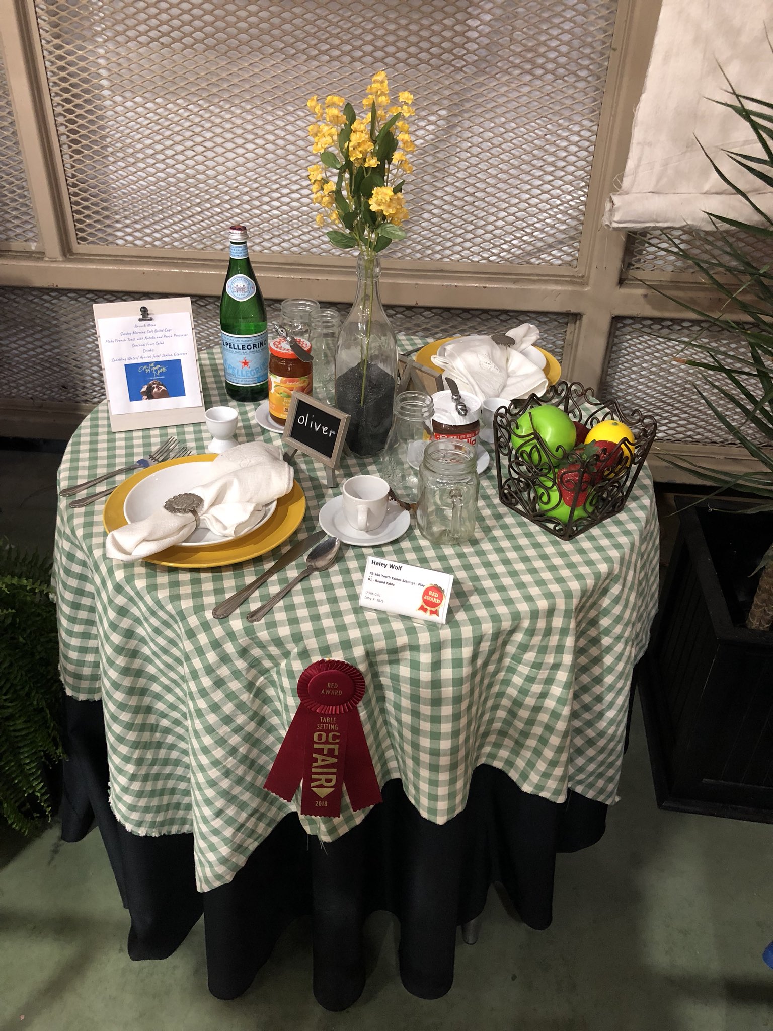 Image Of Youth For Table Setting