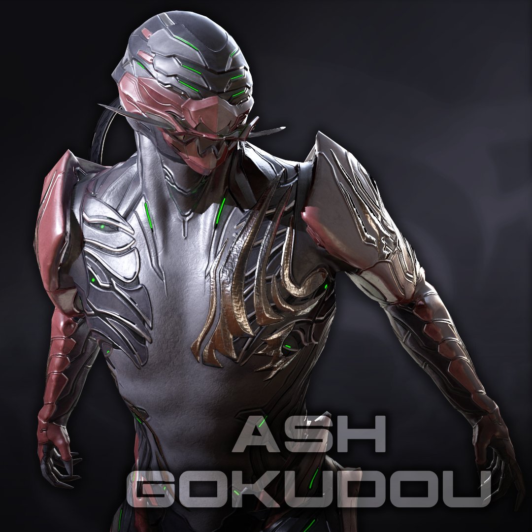 Ash Warframe Concept Art