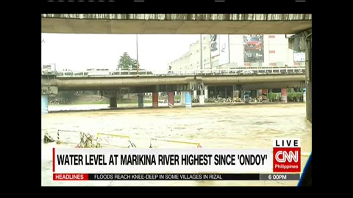 Marikina River Water Level Ondoy