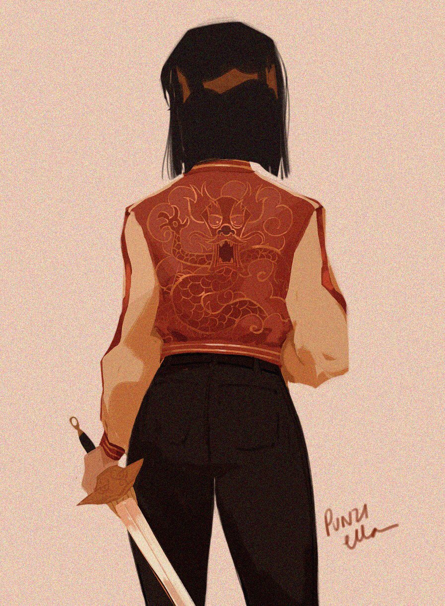 Mulan With Her Sword