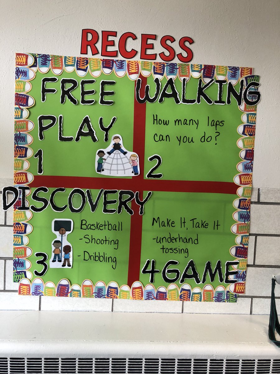 Brooke Gustavel and Ami Crawford on Twitter: "Finished our recess ...