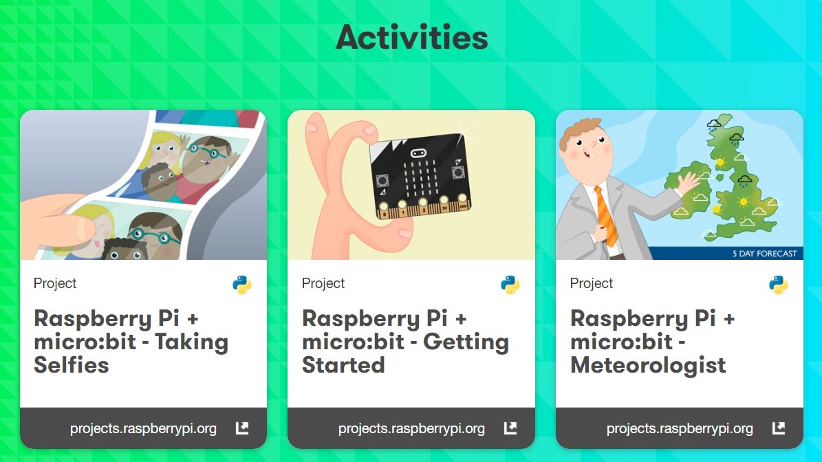 Micro:bit Educational Foundation on Twitter: "Your #microbit and @Raspberry_Pi can be used ...