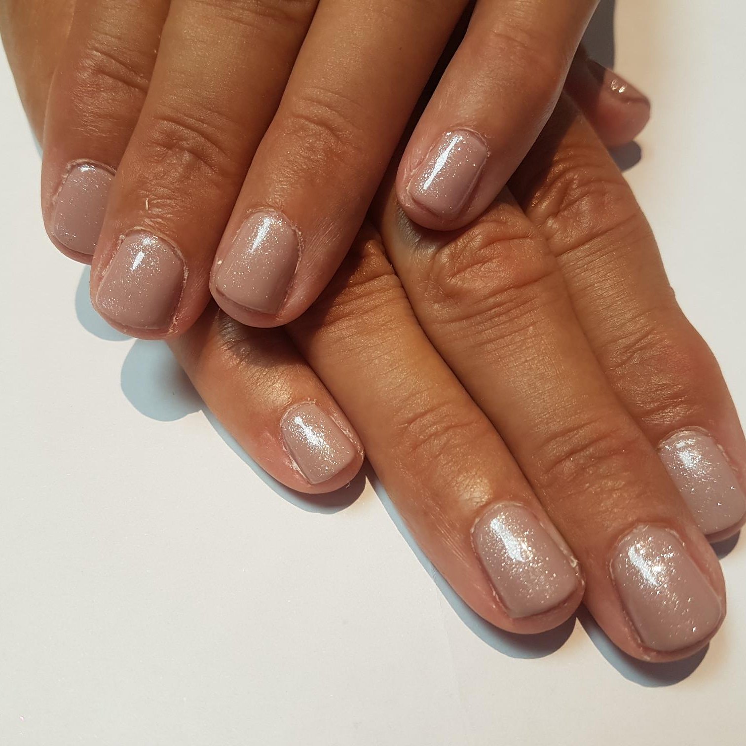 Shellac Grapefruit Sparkle