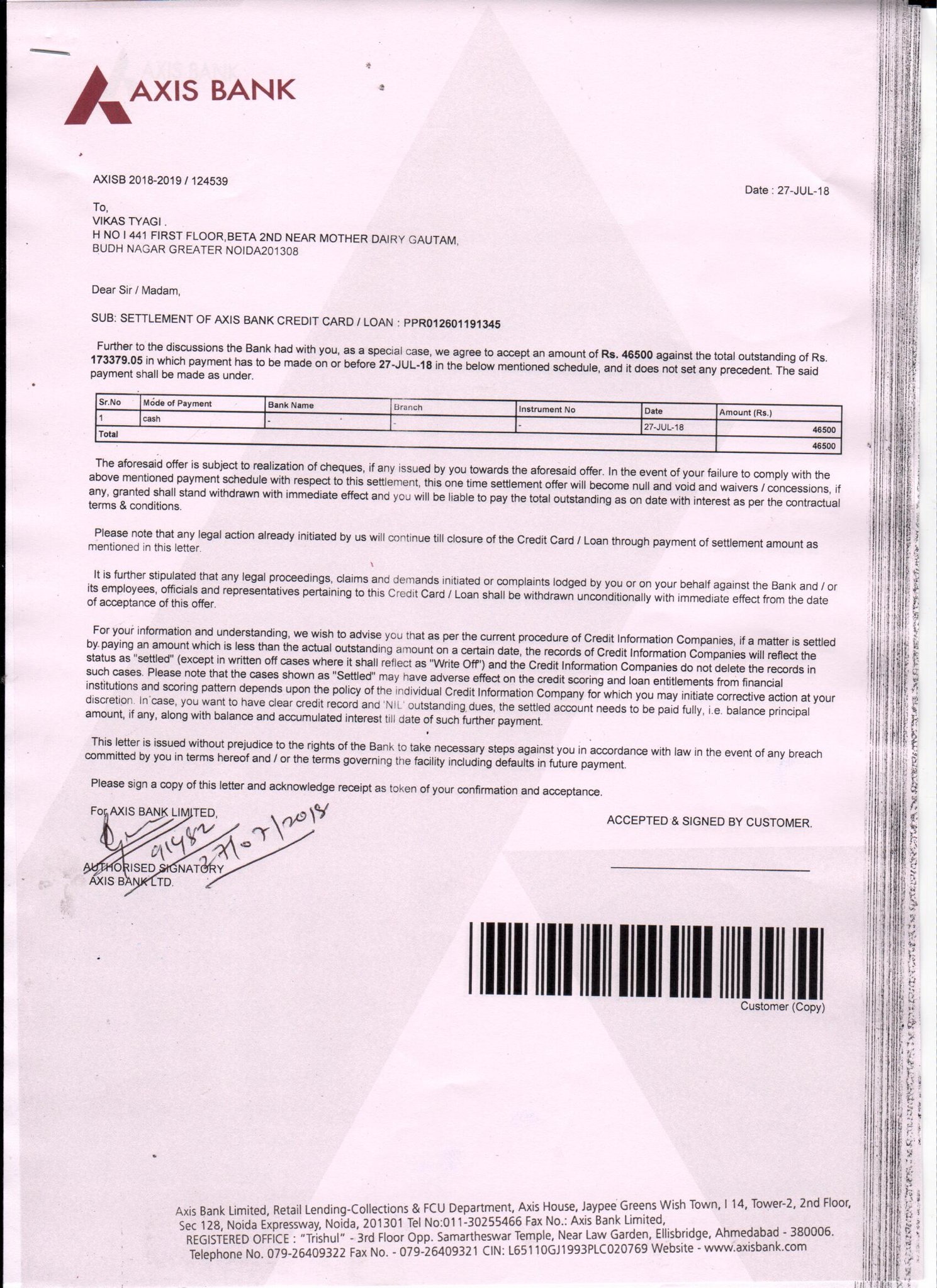 Credit Card Settlement Letter Format Contract Letter Of Payment Plan