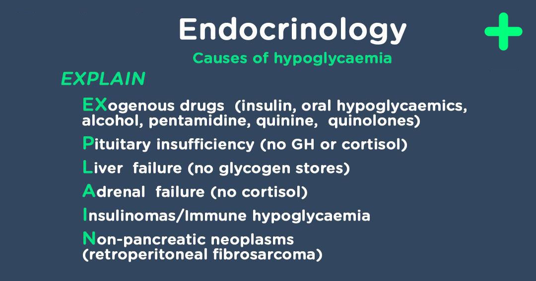 Hypoglycemia Mnemonic