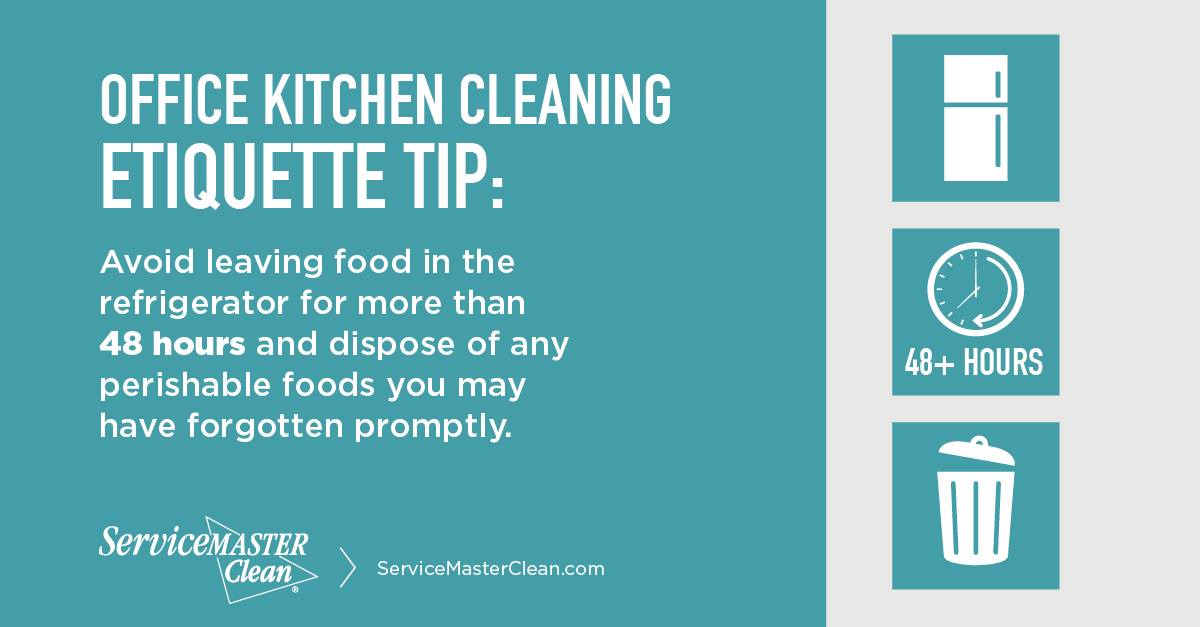 Clean Office Refrigerator