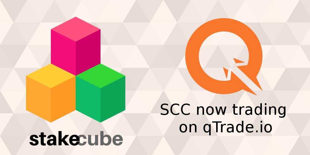 StakeCube on Twitter: "To celebrate our listing on @qTradeio we have a big & easy giveaway for ...