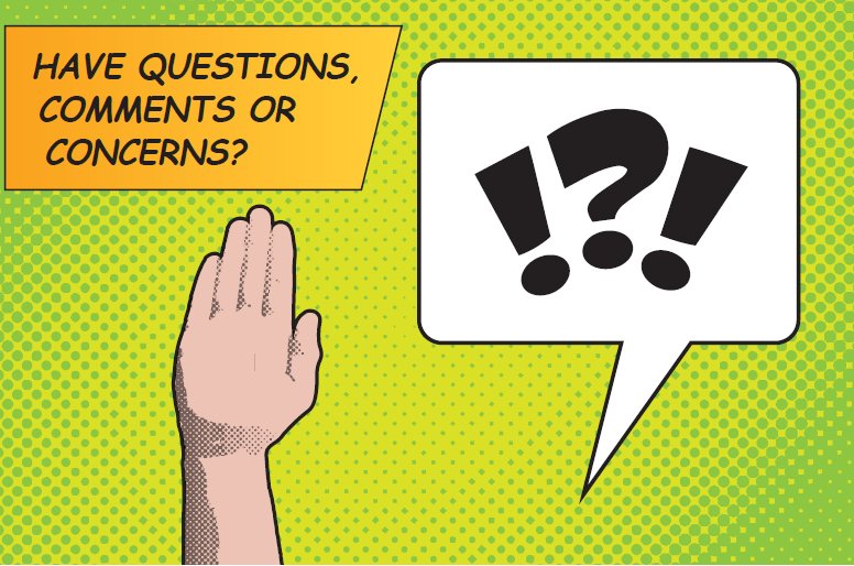 Questions Comments Clipart