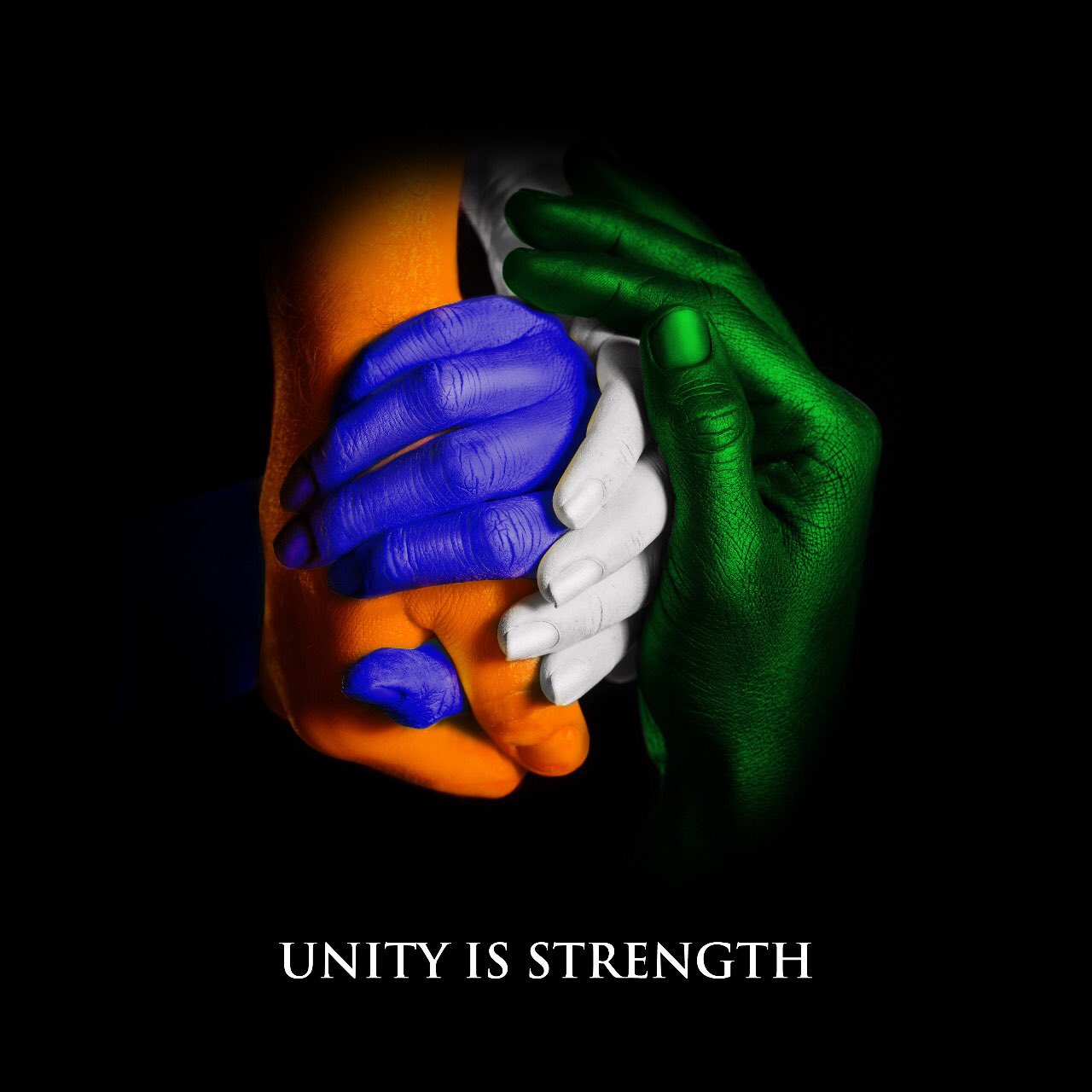 Unity Is Strength Hands