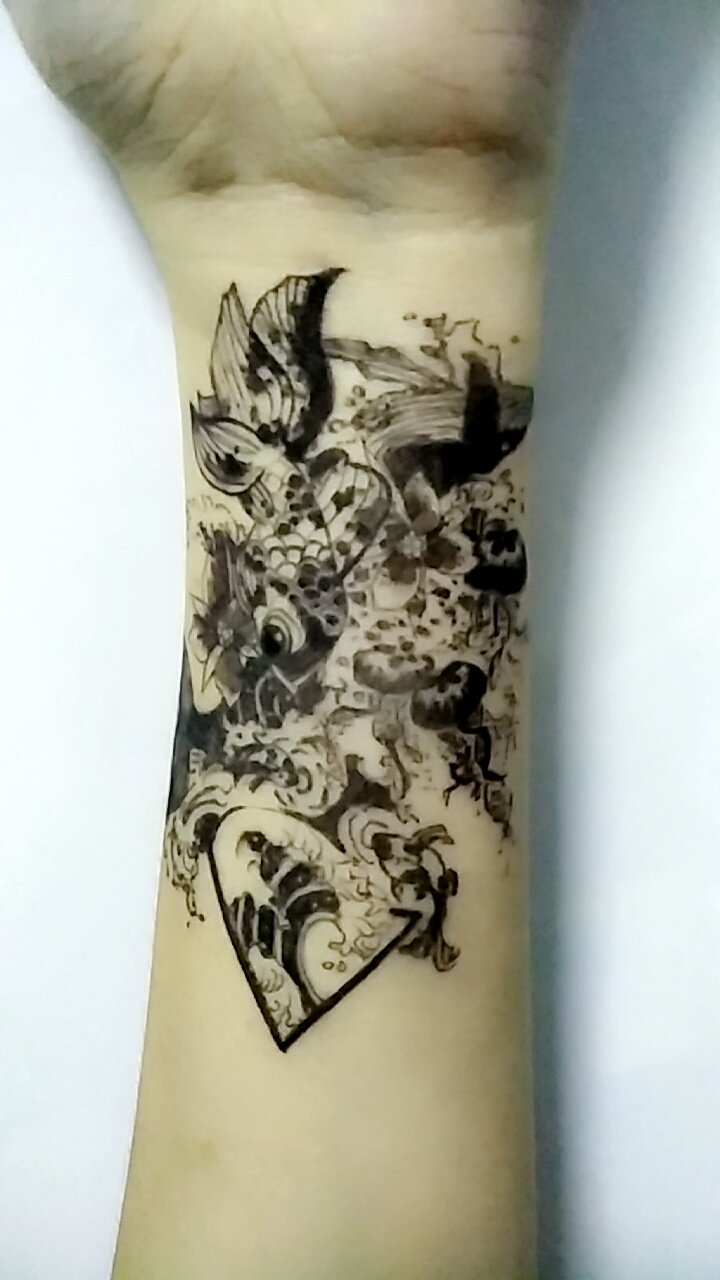 Pen And Ink Tattoo