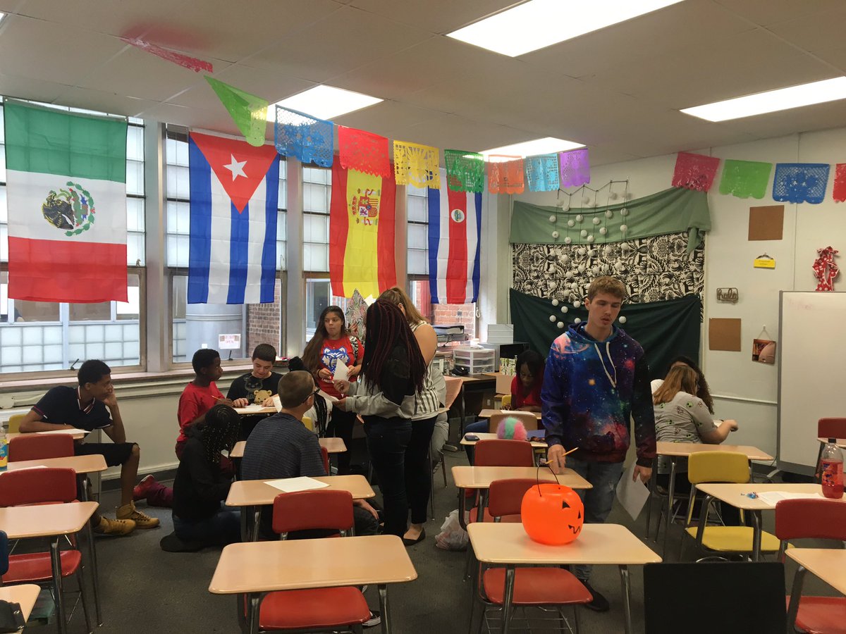 High School Spanish Class