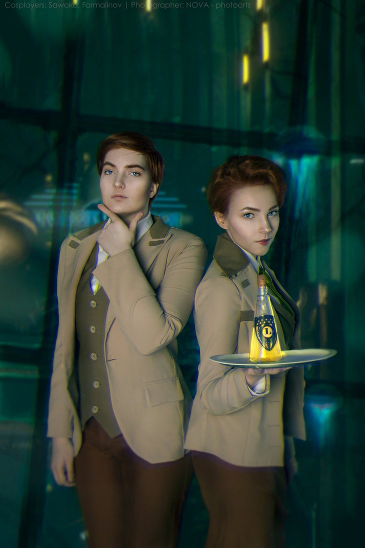 Bioshock Infinite Lutece Twins Cosplay