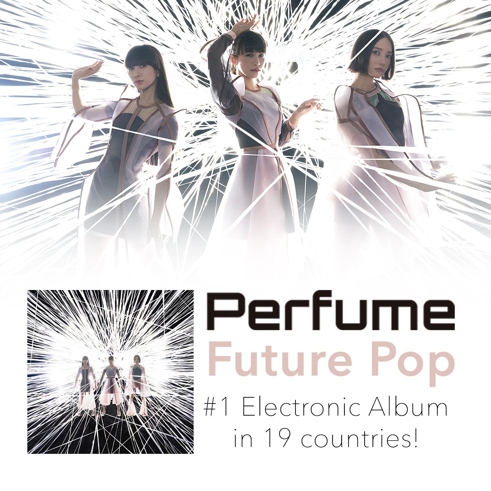 Perfume_um on Twitter: "Thrilled to share that #FuturePop is the #1 electronic album in over 19 ...