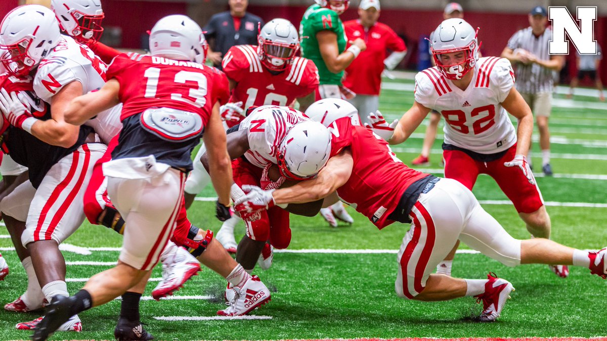 2018 Nebraska football fall camp practice No. 11 - August 15, 2018