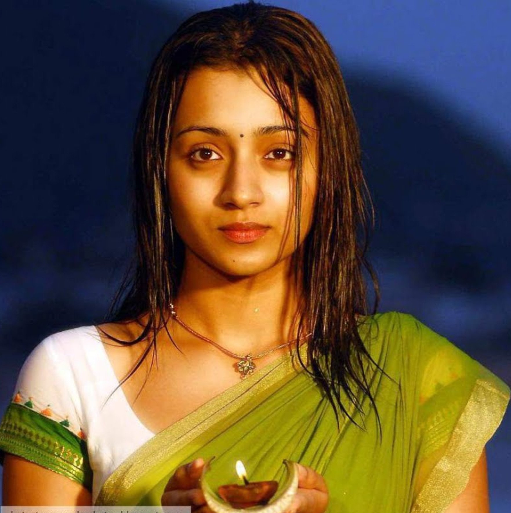 Trisha Krishnan In Half Saree