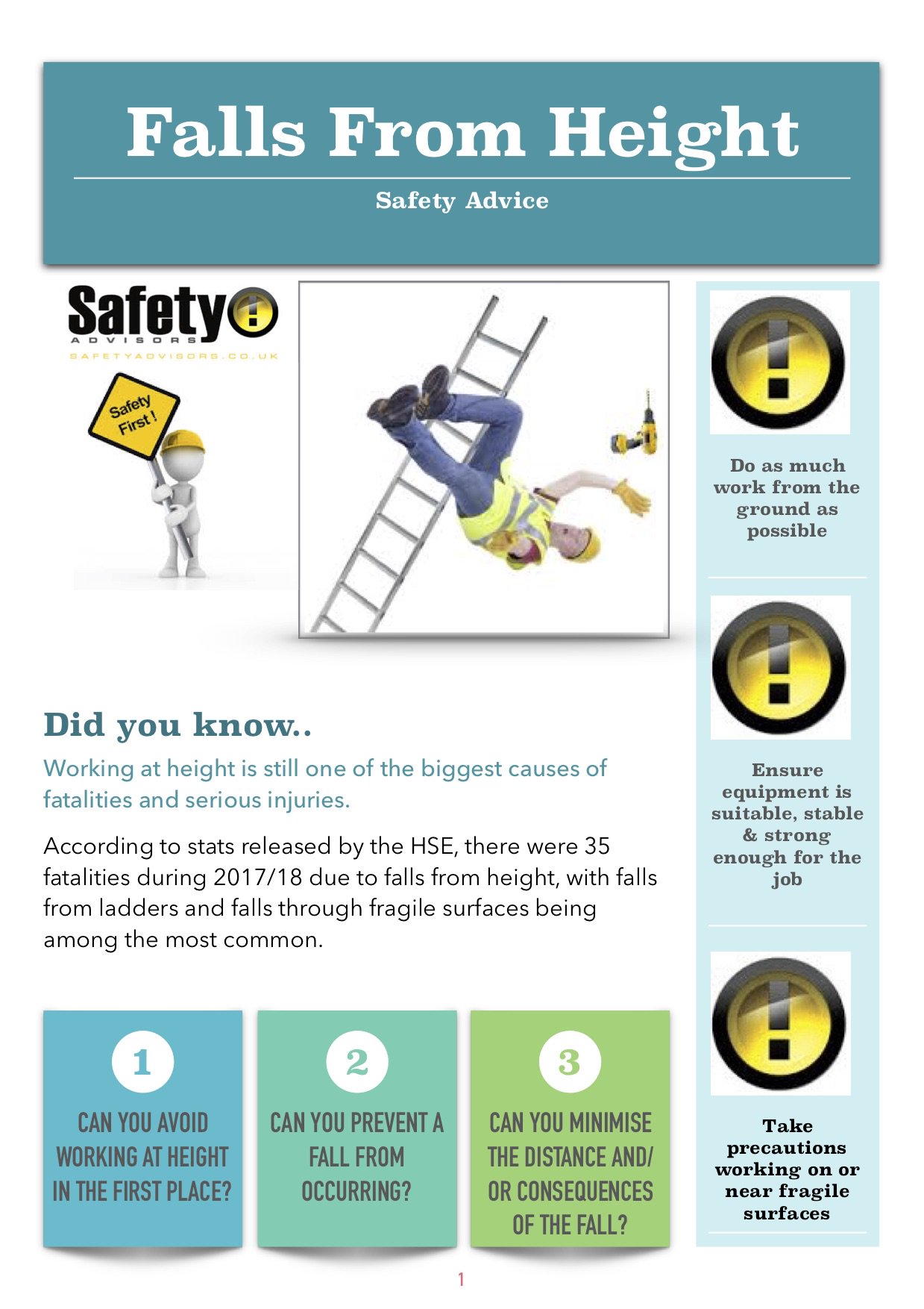 Safety Posters For Height Work Sale Websites | maeprik-municipality.go.th