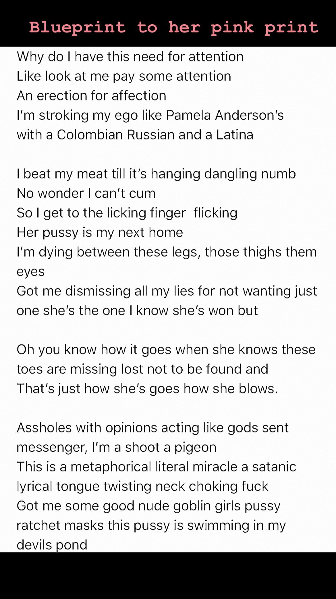 Raunchy Rap Quotes