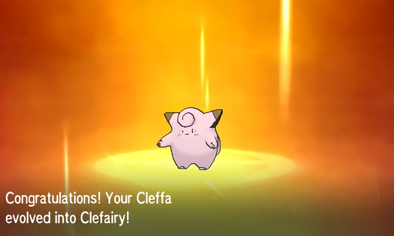 Cleffa Evolution