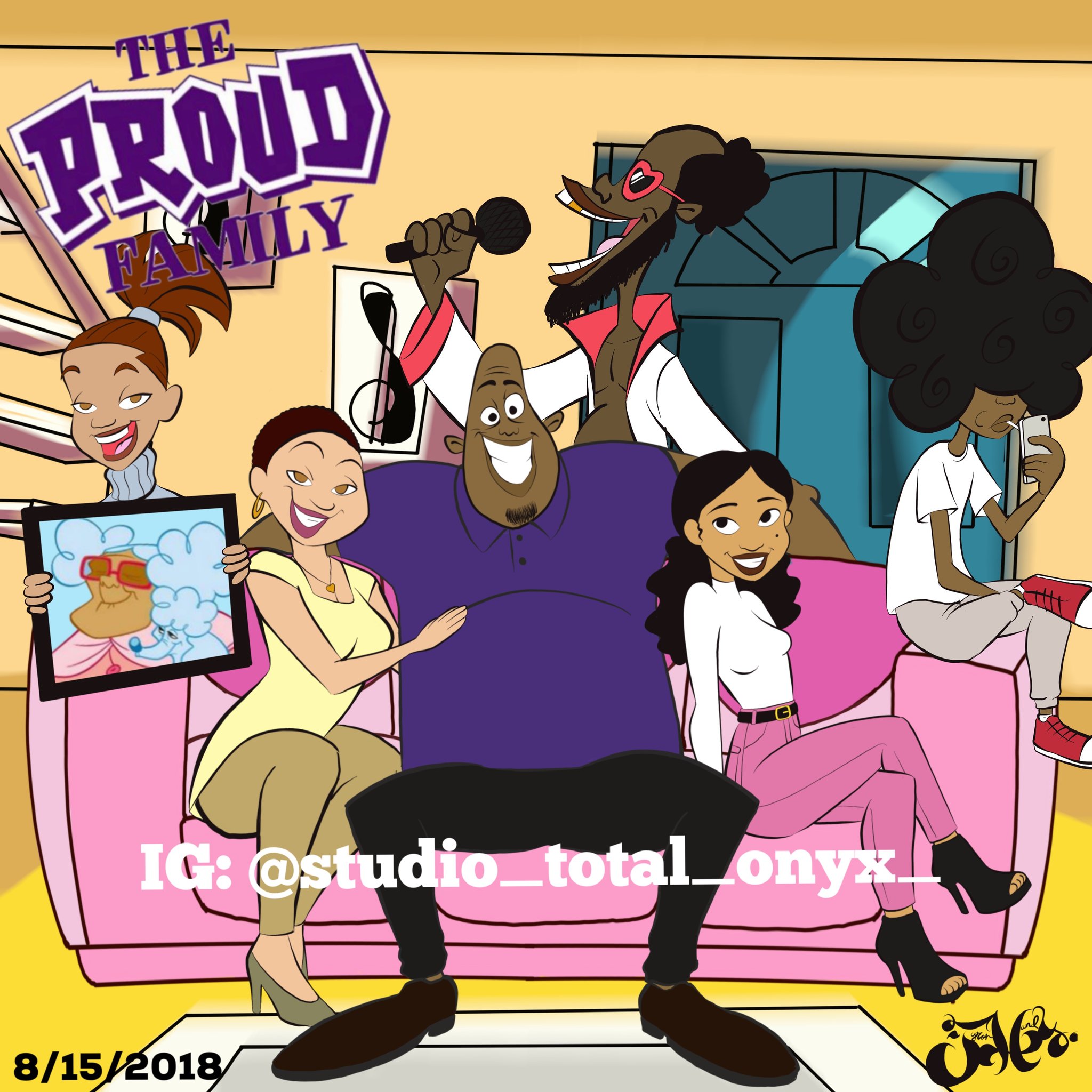 How To Draw The Proud Family - Behalfessay9
