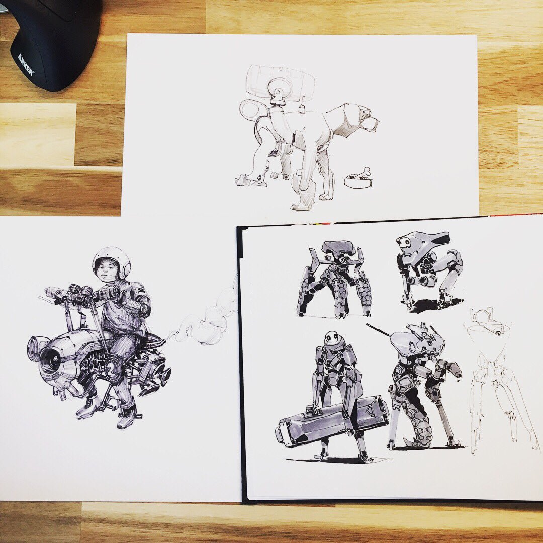 Darren Quach on Twitter: "Had a fun time sketching and streaming with @Heavypoly today. We hit ...
