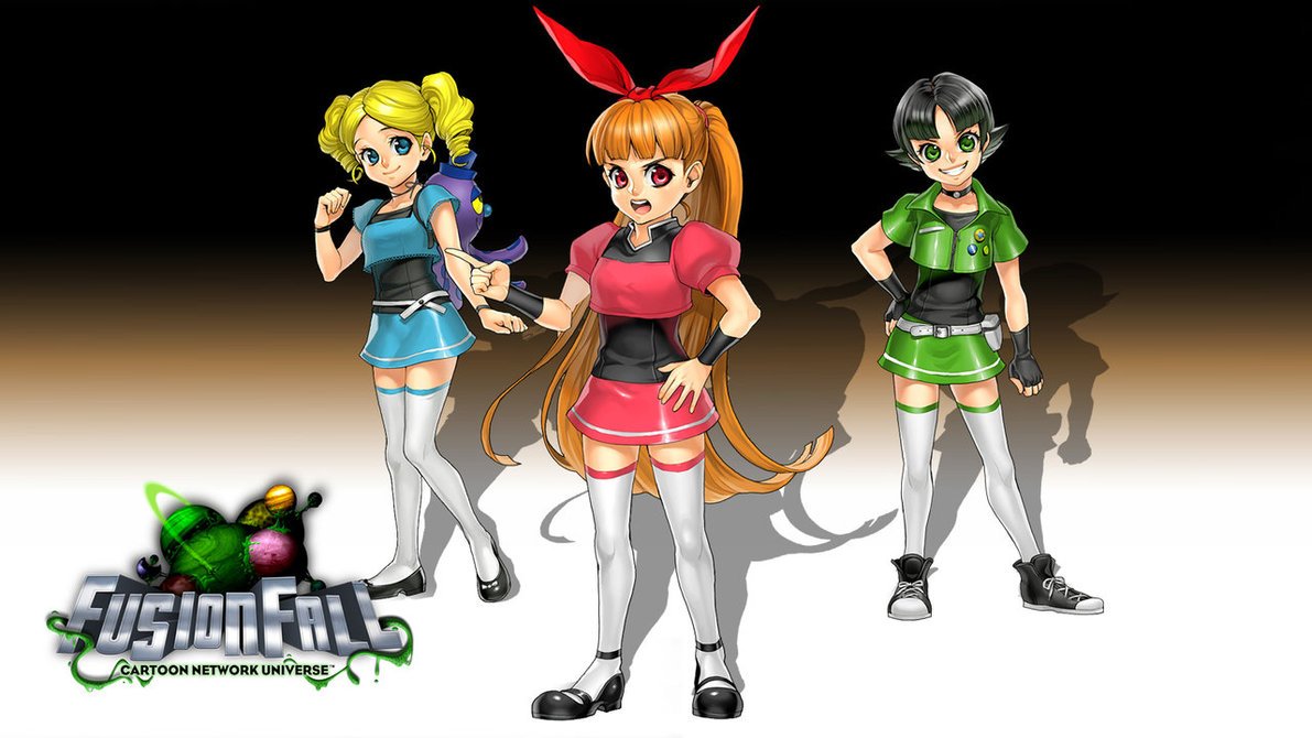 Powerpuff Girls Fusionfall