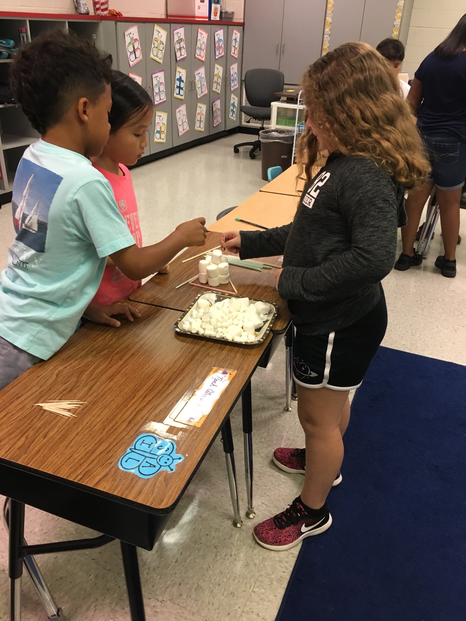 Forever a Teacher at ️ on Twitter: "Team building exercise with ...