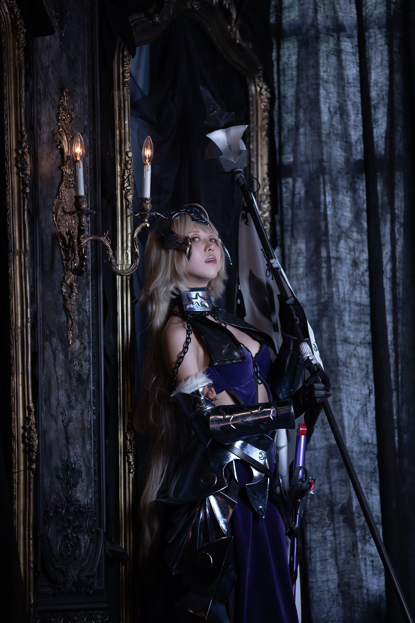 はちや on Twitter: "[cos] Fate/Grand Order ジャンヌ・ダルク〔オルタ〕 photo: @bewith208407 studio: @jardin_order ...