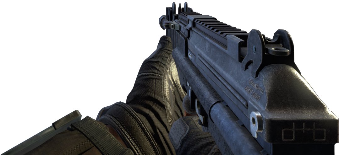 Submachine Gun Black Ops 2
