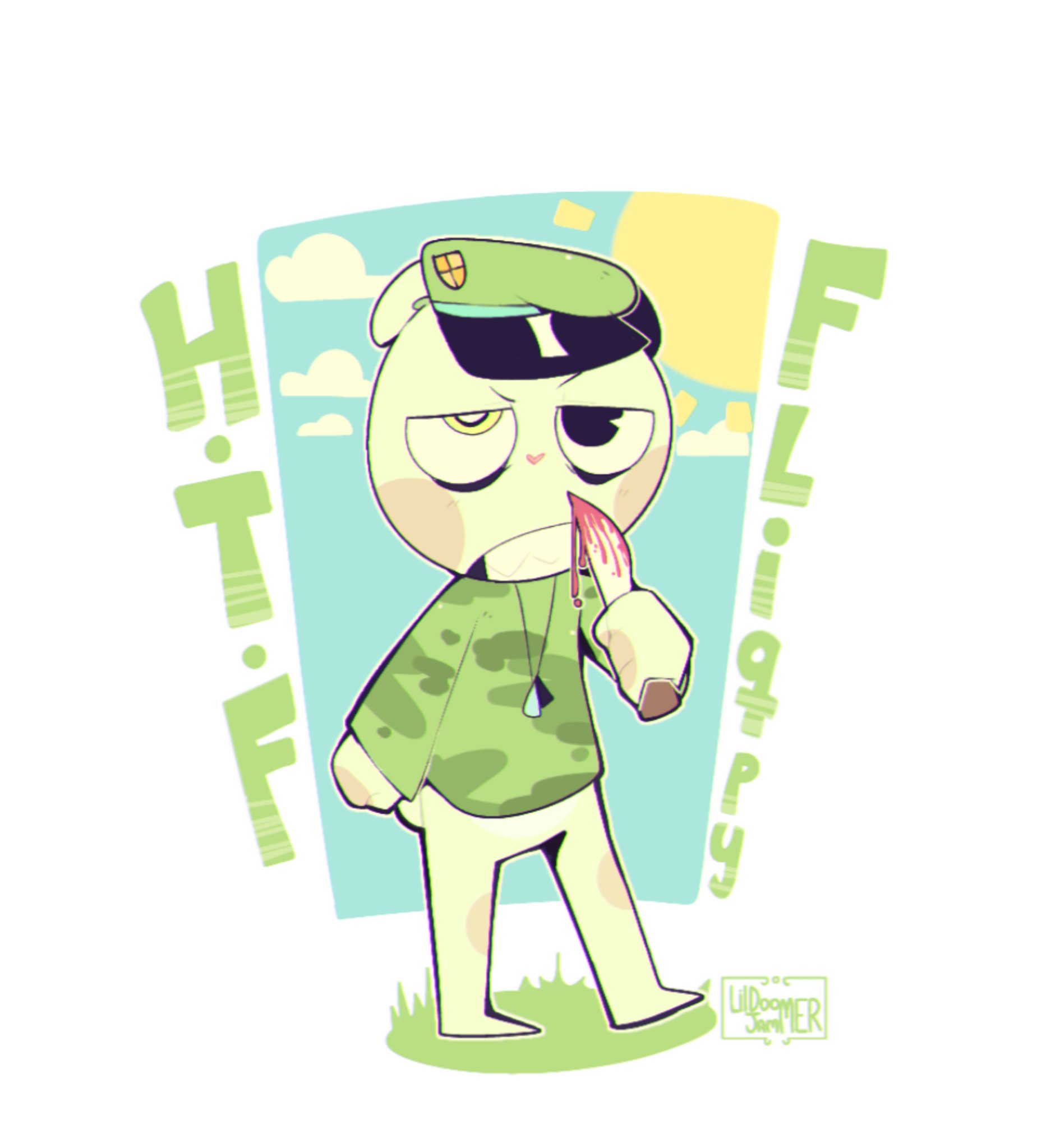 Happy Tree Friends Anime Flippy And Fliqpy