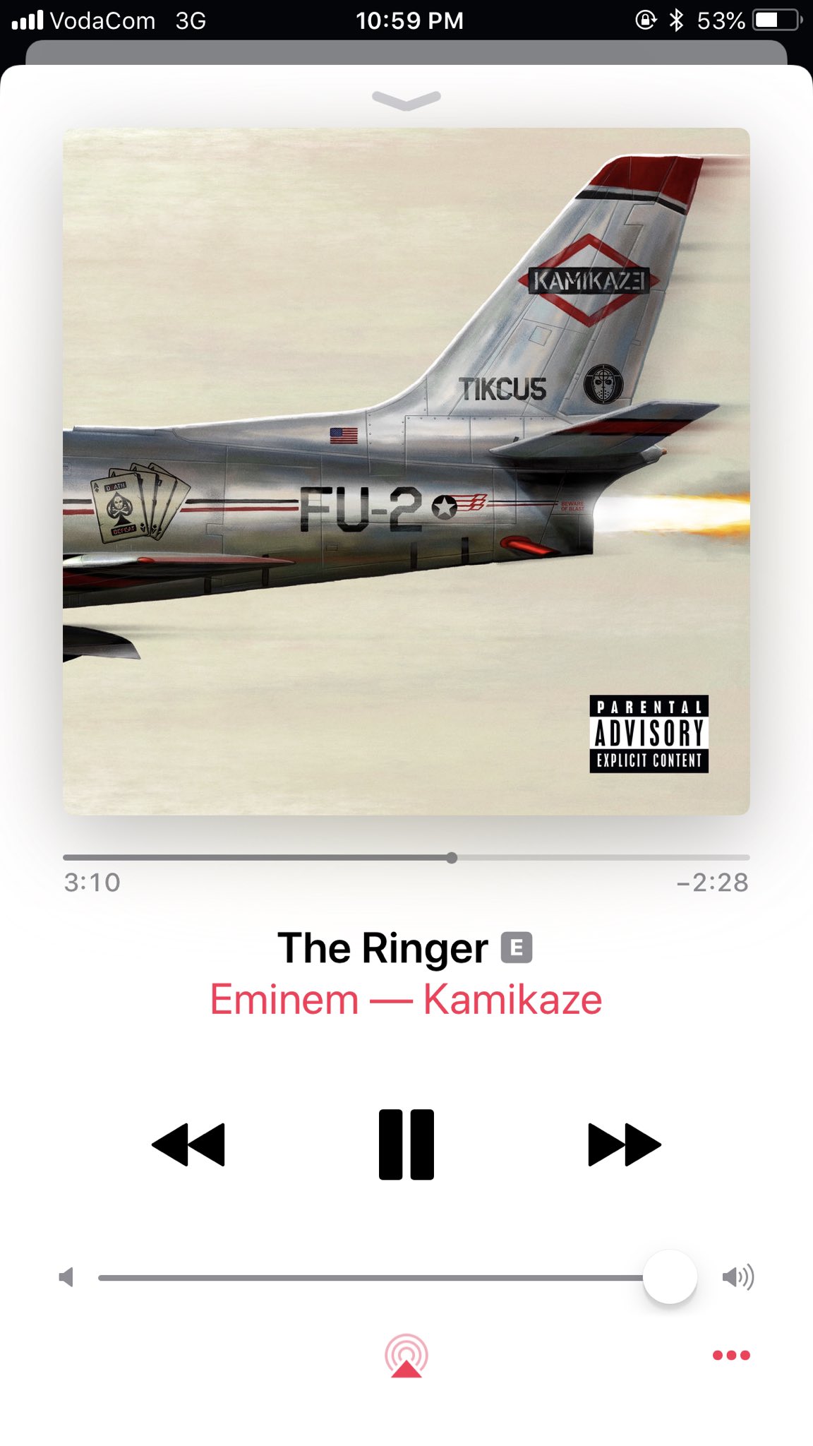 Parental Advisory Sticker Eminem