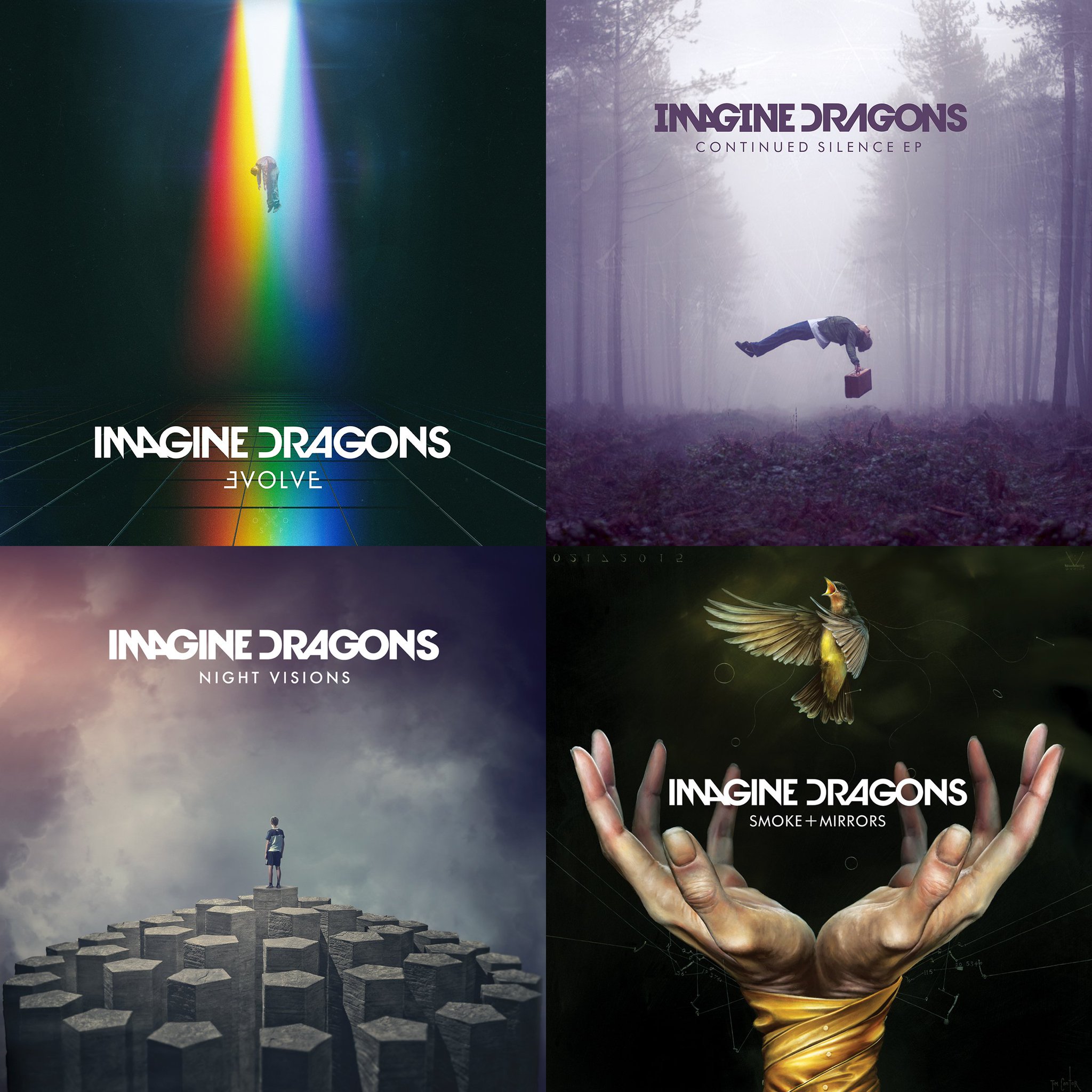 Imagine Dragons Album Cover Continued Silence