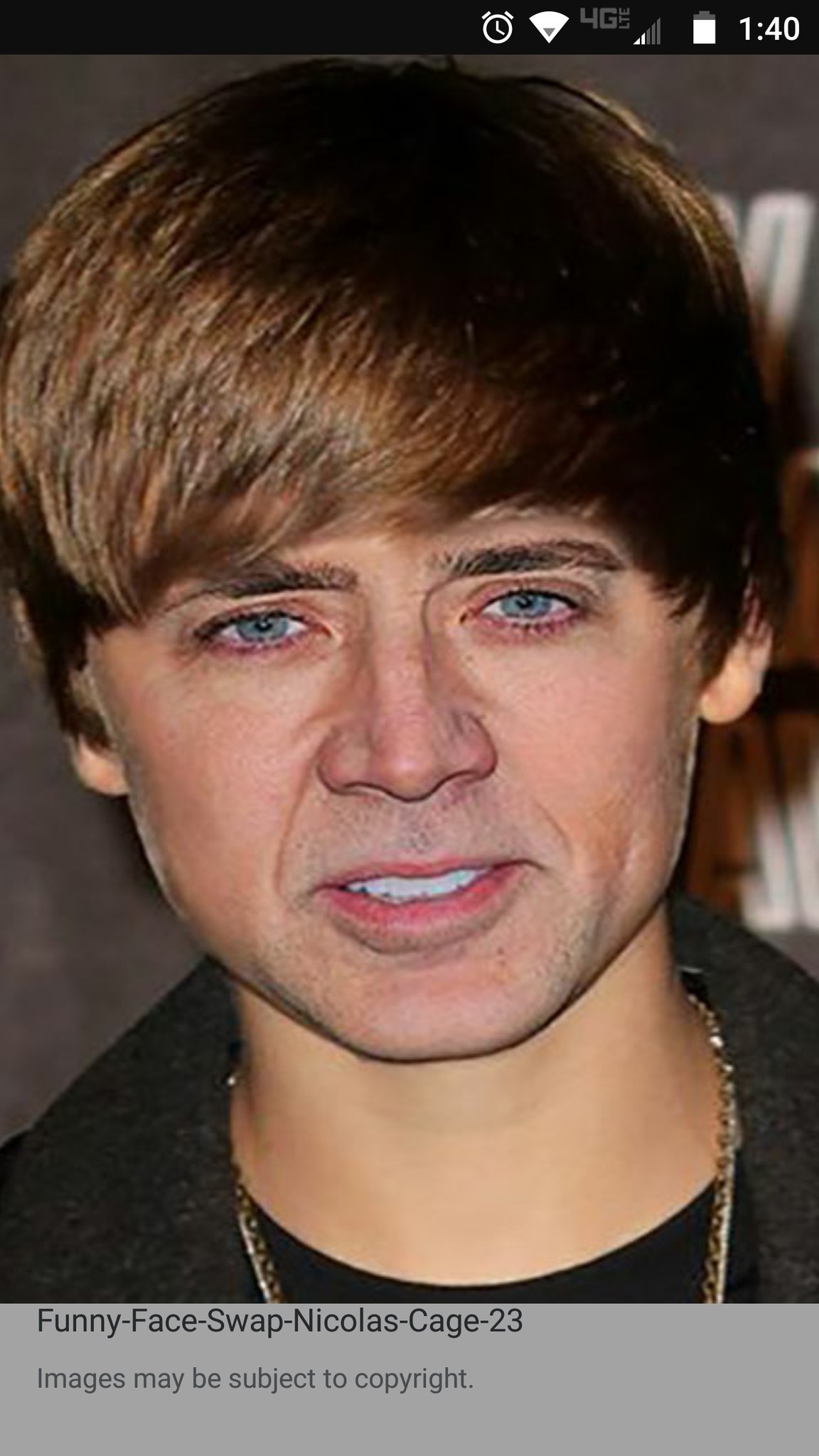 Nicolas Cage Face Swap Meme